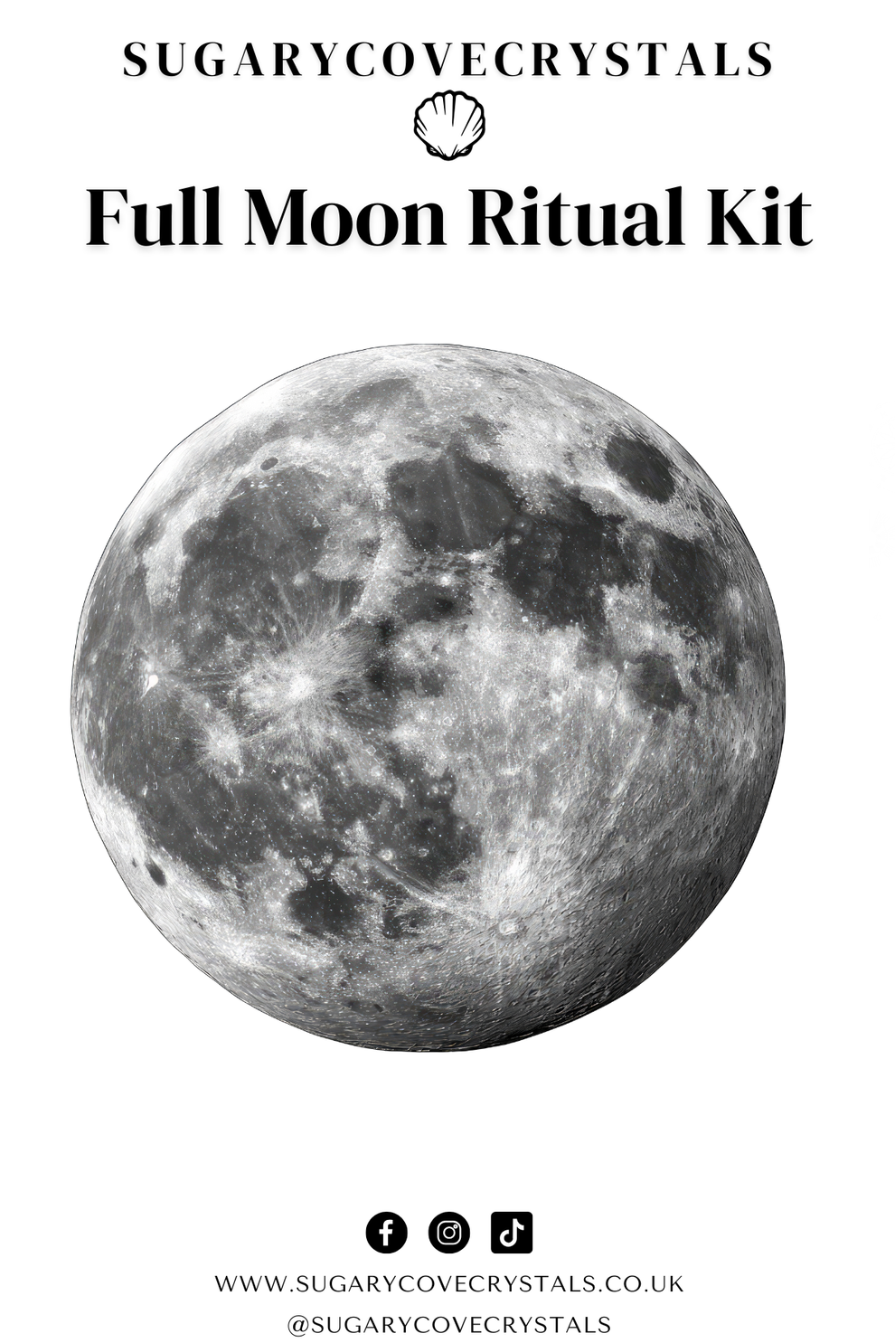 Full Moon Ritual Kit – Sugary Cove Crystals